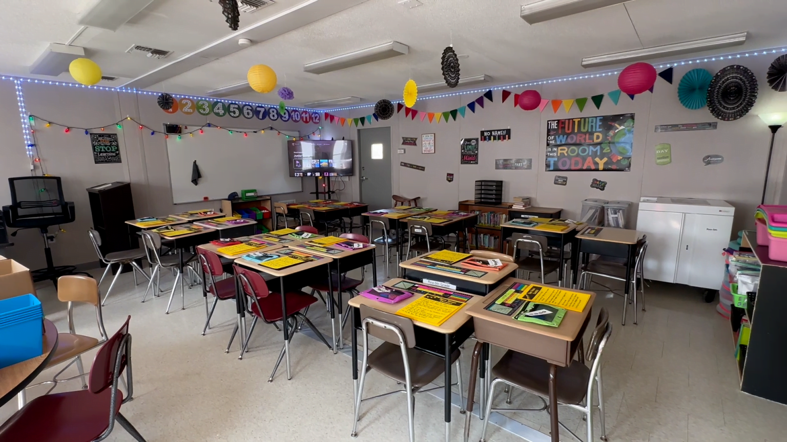 Take a Peek Inside Lewis Elementary's Temporary Classrooms
